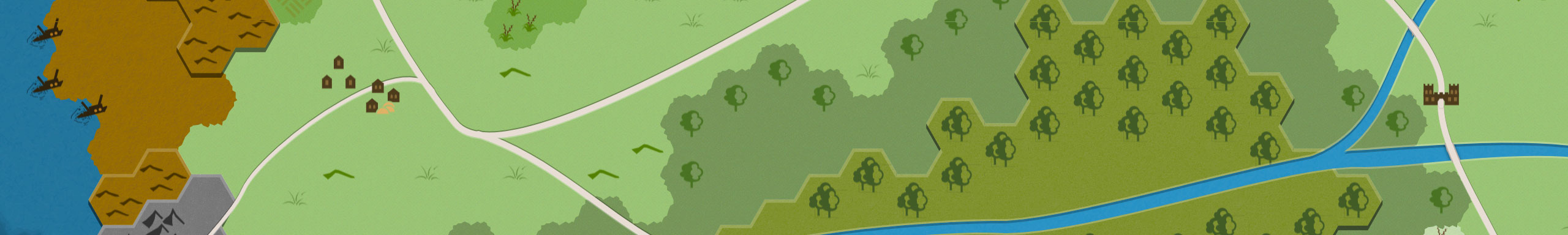 Road styles for fantasy RPG Maps